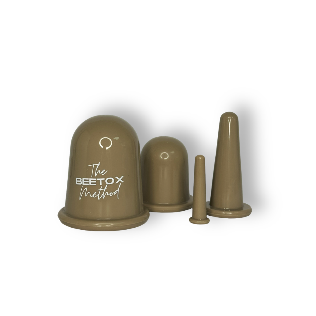 BEETOX Face + Body Lymphatic Cupping Set - Guide Included – The BEETOX ...